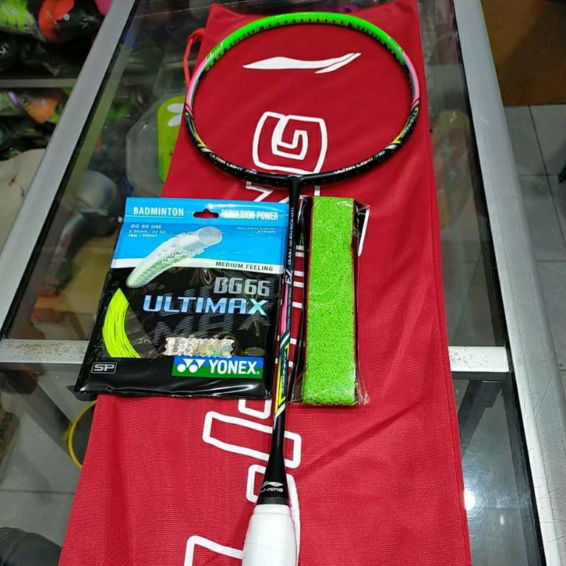 แบดมินตัน LINING WINDSTORM NANO 73. แร็กเกต | Shopee Thailand