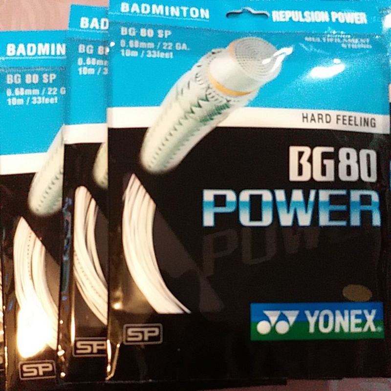 เอ็นแบดมินตัน Yonex BG80 POWER | Shopee Thailand