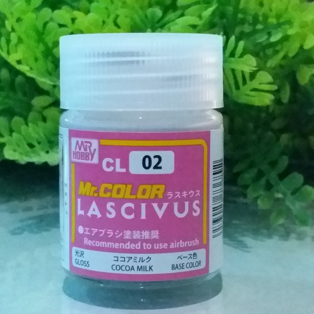 สีเนื้อแบบสมจริง Mr.hobby CL02 Mr.Color LASCIVUS COCOA MILK 18ML ...
