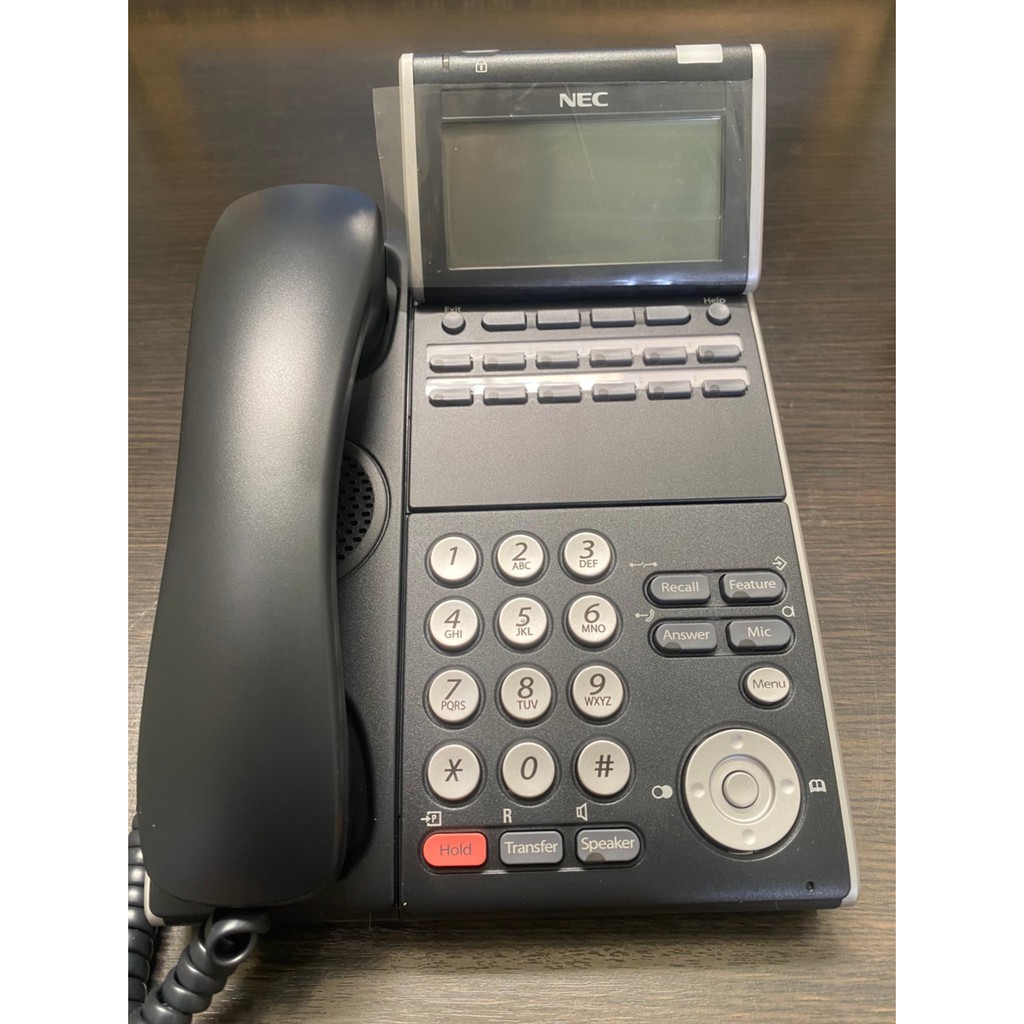 NEC DT700 ITL-12DG-3P(BK) IP PHONE ของใหม่ ราคามือสอง | Shopee Thailand