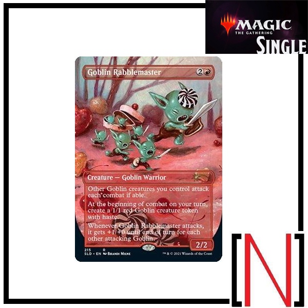 [MTG][Single][SLD] Goblin Rabblemaster ระดับ Rare [ภาษาอังกฤษ] | Shopee ...
