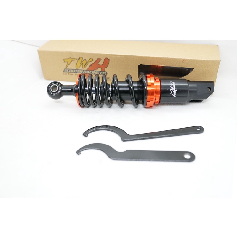 โช๊คหลัง TWH ใส่Dio ZX ขนาด 265mm. ปรับได้ถึง 310 mm. | Shopee Thailand