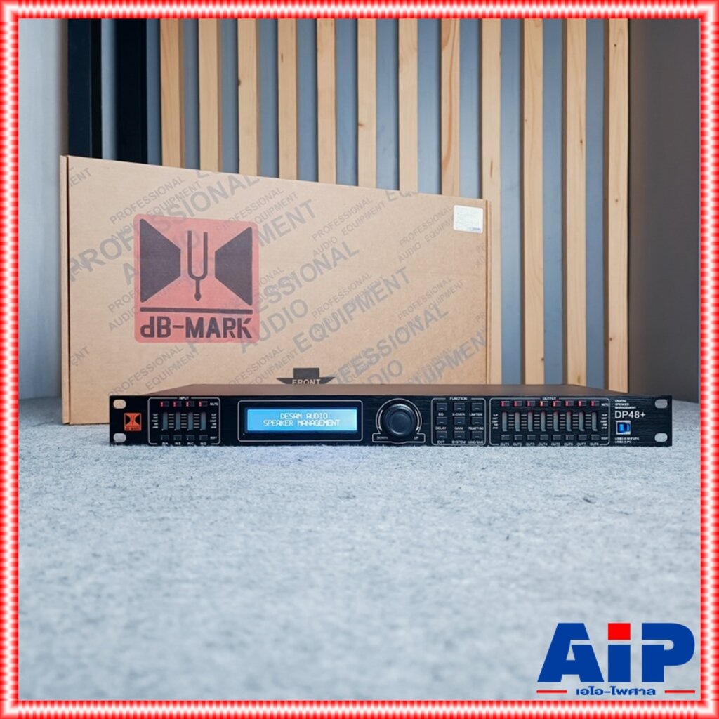 DB MARK DP48+ Digital Speaker Controller ครอสโอเวอร์ดิจิตอล DriveRack DP-48+ DP 48 + DP 48+ เอไอ ...
