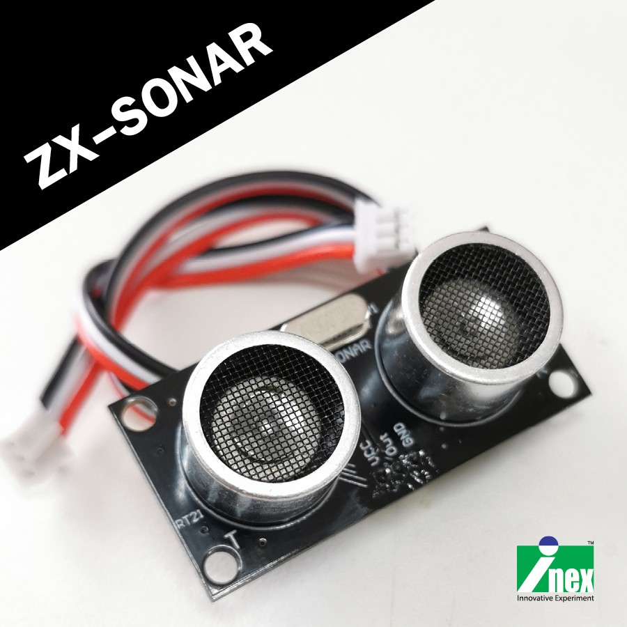 INEX ZX-Sonarโมดูลวัดระยะทางด้วยอัลตราโซนิก/ultrasonic module/coding/sensor/เซนเซอร์ | Shopee ...
