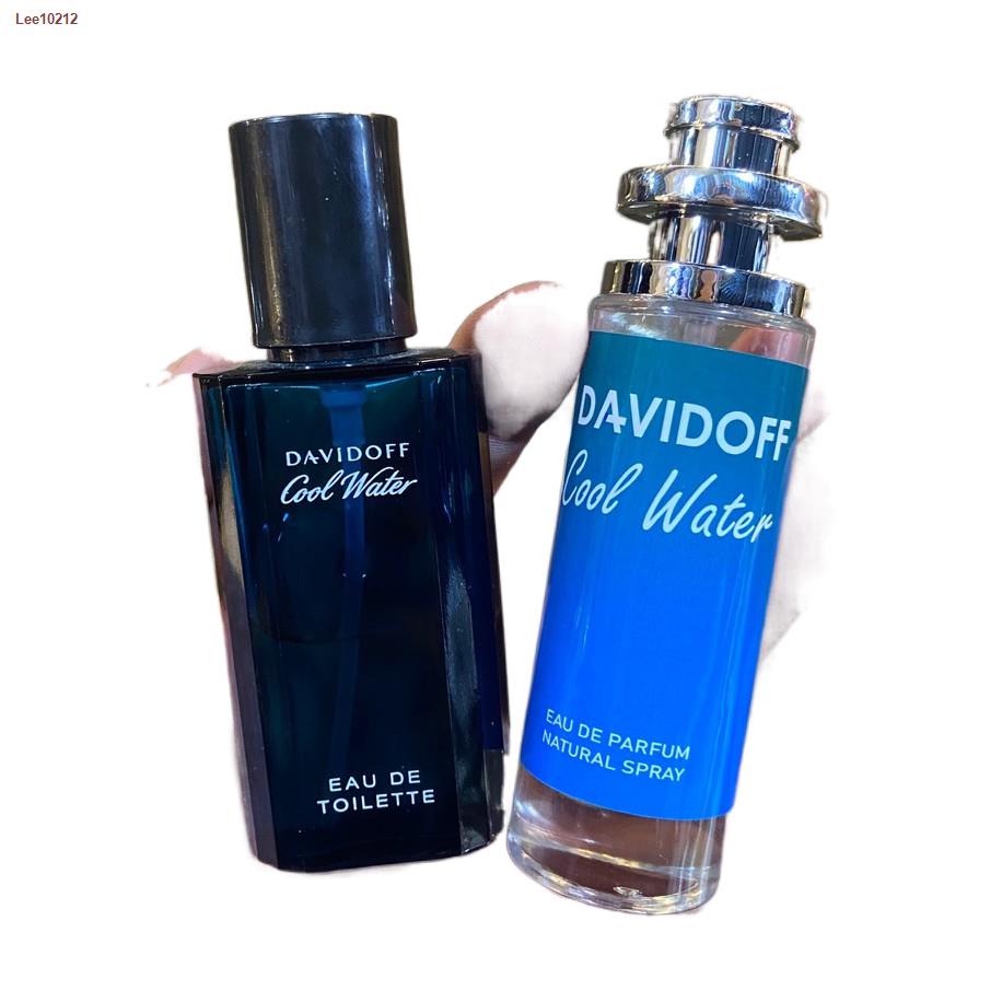 จัดส่งทันทีน้ำหอมผู้ชาย Davidof cool water ดาวิดอฟ คลู เมน 35ml. ขวด ...