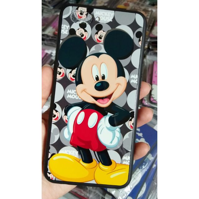 เคสมือถือ ลายมิ้กกี้ เม้าส์ F9 A3s F7 A37 A83 Y81 Y71 Y7pro2018