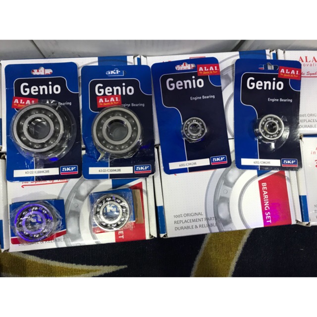 Bearing (SKF) แบร์ริ่งเครื่องยนต์ FULL SET (WAVE125 / EX5 / EX5 DREAM ...