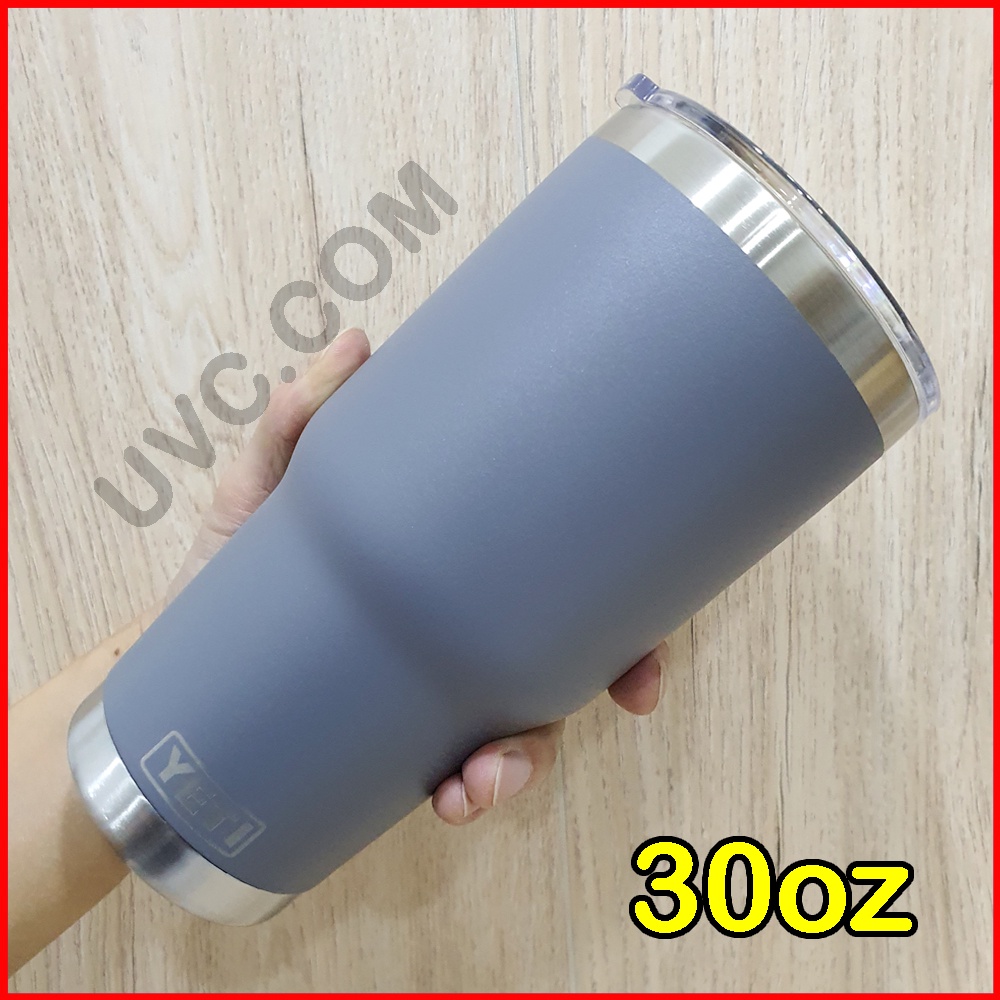 แก้วน้ำ30Oz 900ml สแตนเลส304 สีพื้นแบบหนา เก็บอุณหภูมิความเย็น,ร้อน ผิวด้านหน้าทราย สีไม่ลอก ...