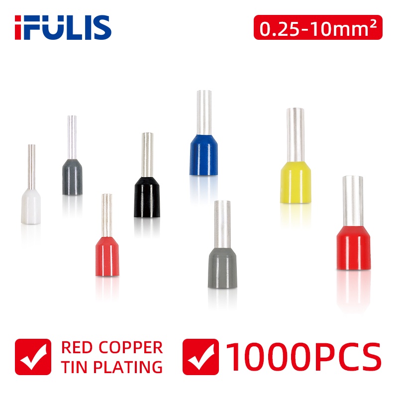 ขั้วต่อสายไฟ E7508 E4009 E6012 E10-12 1000 ชิ้น | Shopee Thailand