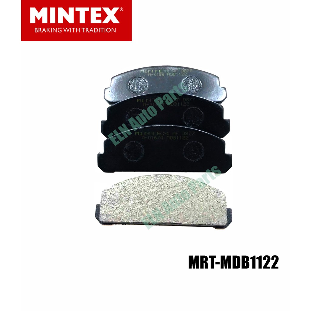 ผ้าเบรคหน้า (ของอังกฤษ) (brake pad) มาสด้า MAZDA 323 GL (RWD) ปี 1976 ...