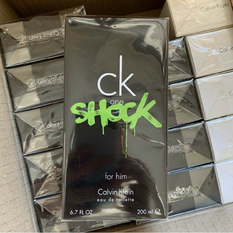 น้ำหอมแท้ Ck One Shock for Him EDT 200ml กล่องซีล | Shopee Thailand