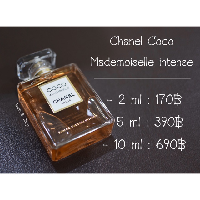 Chanel coco mademoiselle intense แบ่งขาย | Shopee Thailand