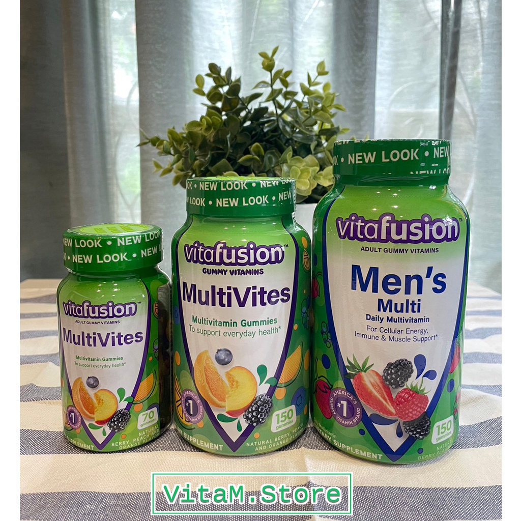Vitafusion MultiVites Gummy Vitamins / Vitafusion Gummy Vitamins for ...