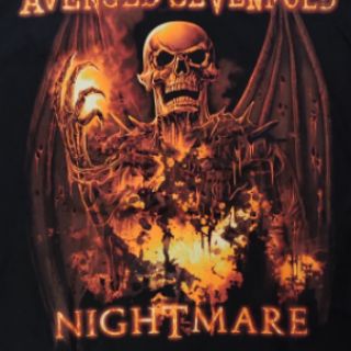 เสื้อยืดวง Avenged Sevenfold - nightmare / t-shirts A7X | Shopee Thailand