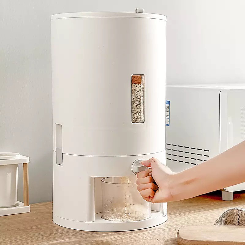 ถังเก็บธัญพืช ถังข้าวสาร กล่องเก็บธัญพืช สไตล์ญี่ปุ่น Japanese rice ...