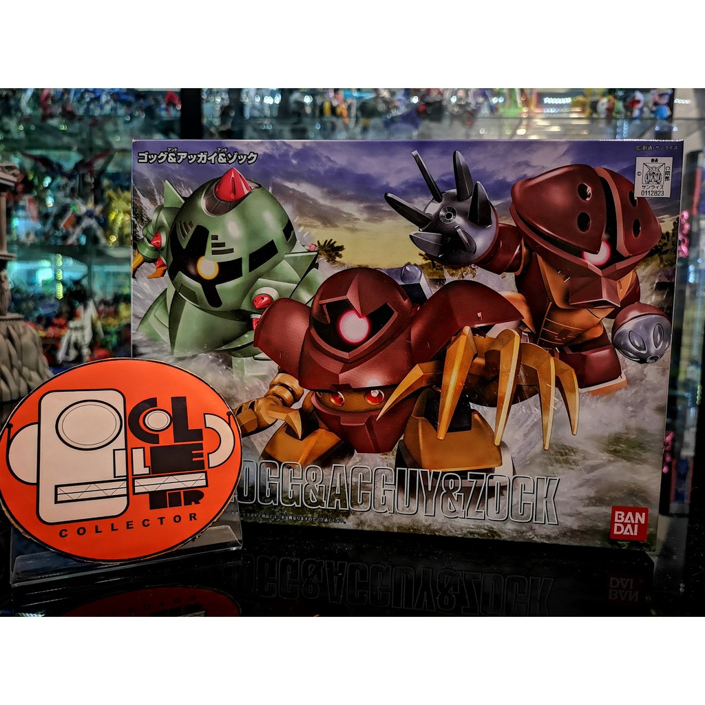 (พร้อมส่ง) Gogg and Acguy and Zock (SD) (Gundam Model Kits) | Shopee ...