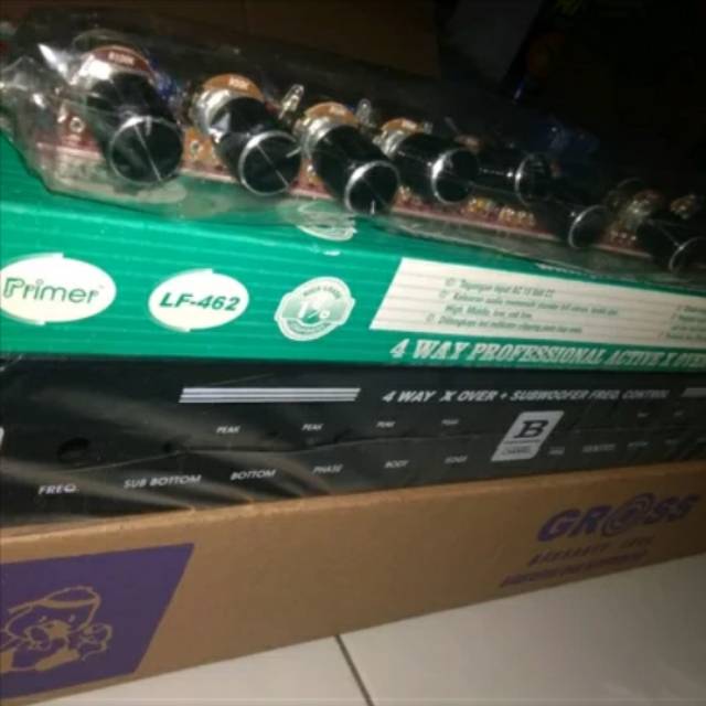 4 Way Professional Active Crossover Plus Box Kit | Shopee Thailand
