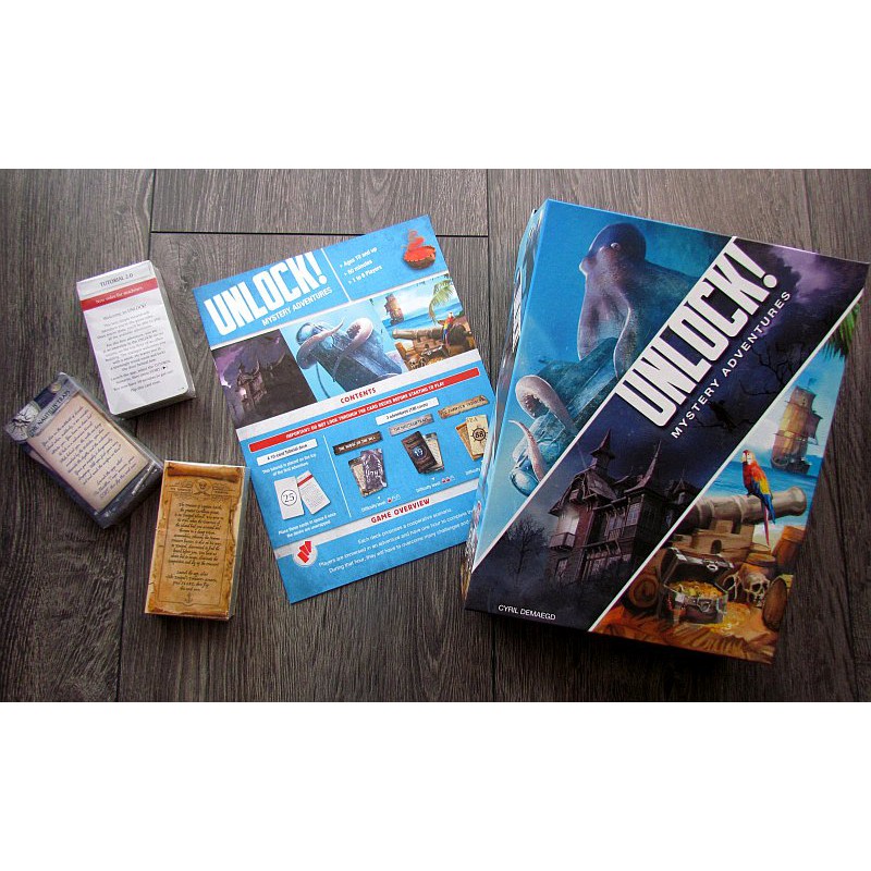 [ของแท้] UNLOCK! Mystery Adventures Board Game | Shopee Thailand