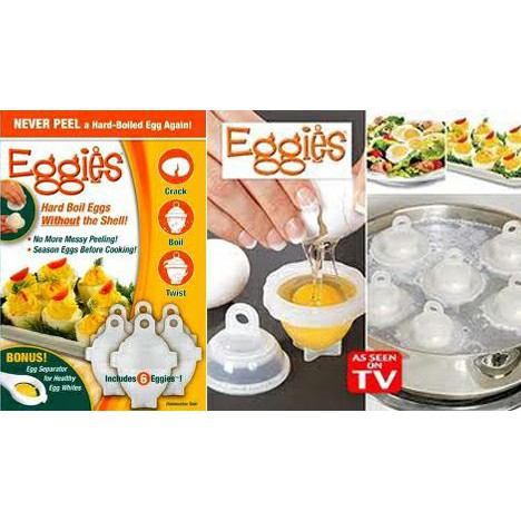 ⚡ลดราคา⚡EGGIES อุปกรณ์ต้มไข่แบบไร้เปลือก | Shopee Thailand