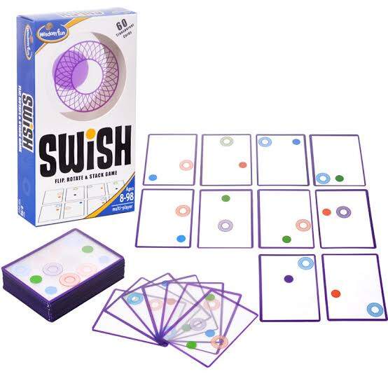 T.P. TOYS SWISH LOGIC GAME (ม่วง) (Violet) เกมส์เสริมทักษะ รวมภาพซ้อน ...