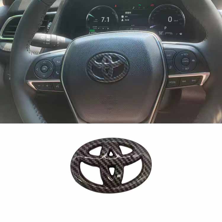 【TOYOTA】 EMBLEM TOYOTA Logo Car Auto Steering Wheel Emblem Badge ...