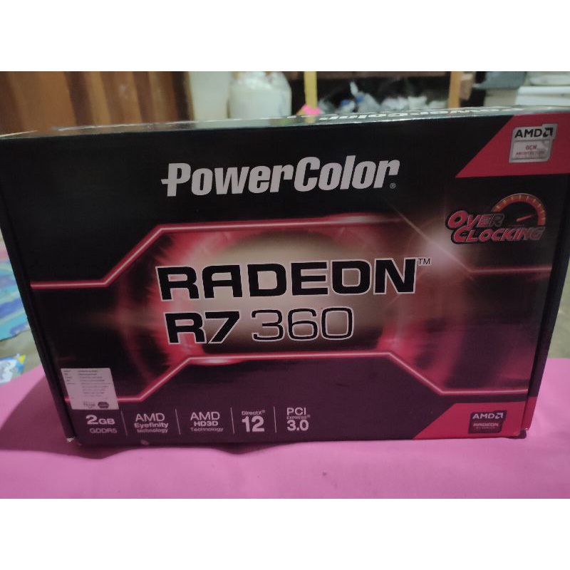 R7 360 Power color 2g ddr5 | Shopee Thailand