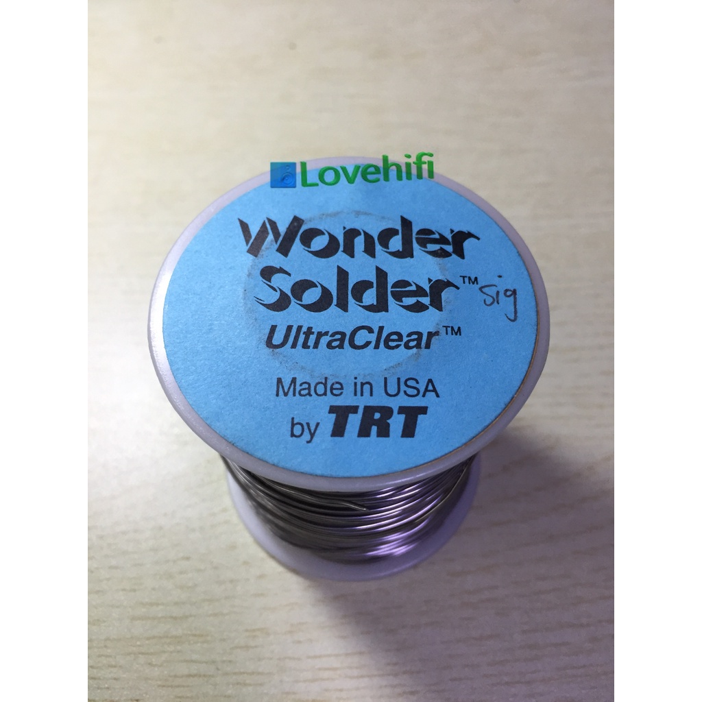 ตะกั่วเงิน Wonder Solder Signature แท้ Made in USA by TRT 0.8 mm ตะกั่ว ...