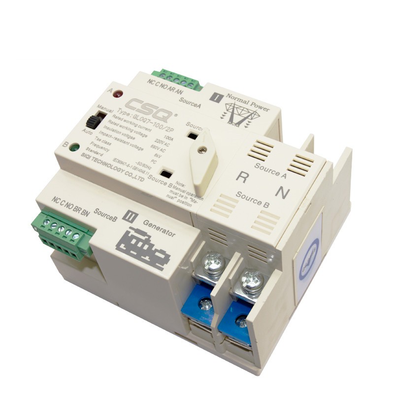 ATS CSQ รุ่น GLOQ7 เอทีเอสสวิทช์ สวิตช์เปลี่ยนแหล่งจ่ายไฟฟ้าอัตโนมัติ ...