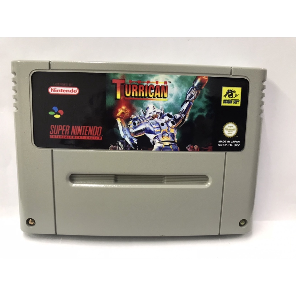 ตลับ SFC Super Turrican (ตลับ Repro) Super famicom | Shopee Thailand