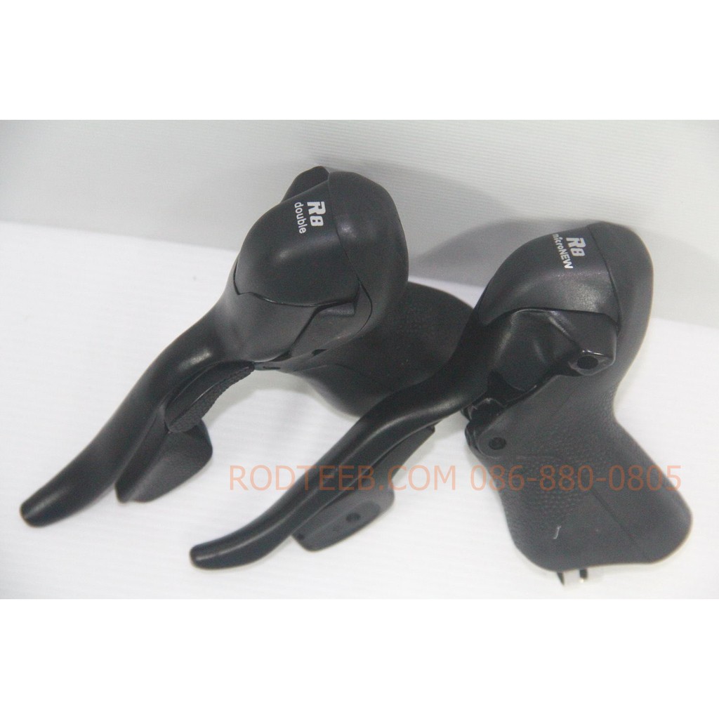 มือตบเสือหมอบ Microshift 2x8 สปีด พร้อมสาย | Shopee Thailand