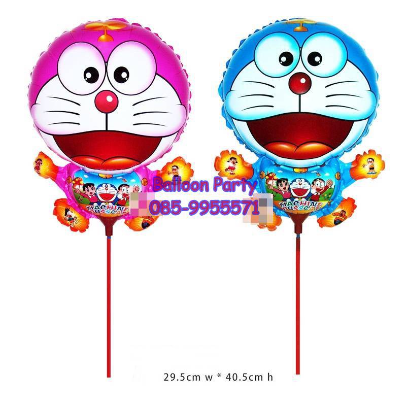 ลูกโป่งก้านการ์ตูนโดเรมอน สีฟ้า Doraemon Balloon | Shopee Thailand
