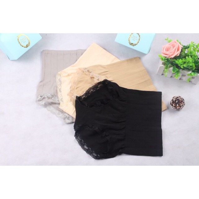 Y18！ MUNAFIEกางเกงชั้นในลูกไม้! ! กางเกงเอวสูง! | Shopee Thailand