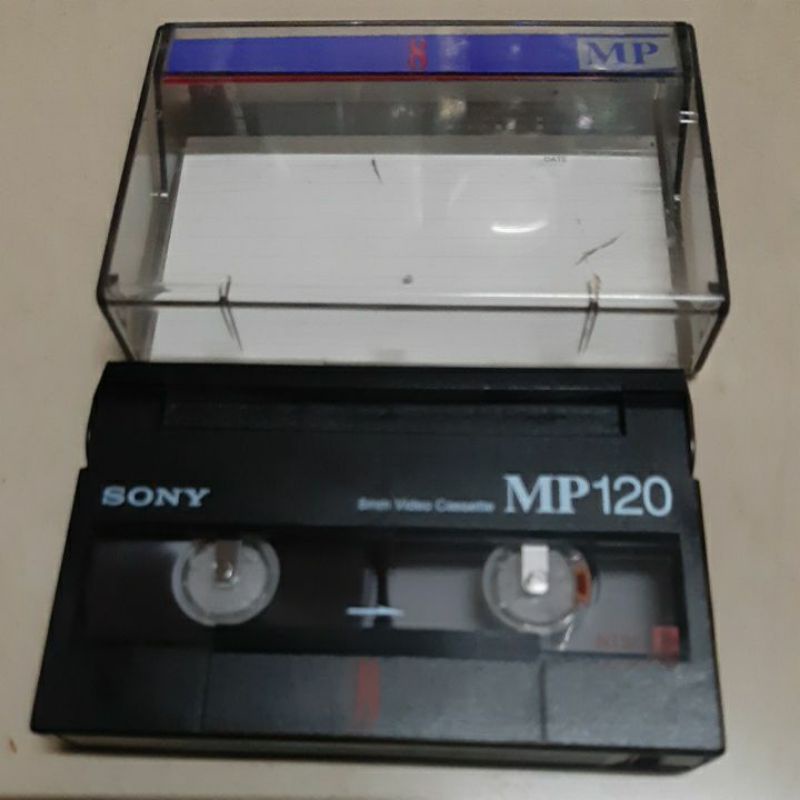 ม้วนเทปวีดีโอ 8mm. sony metal mp/made in japan/เทปVideo 8 mini dv 60 ...