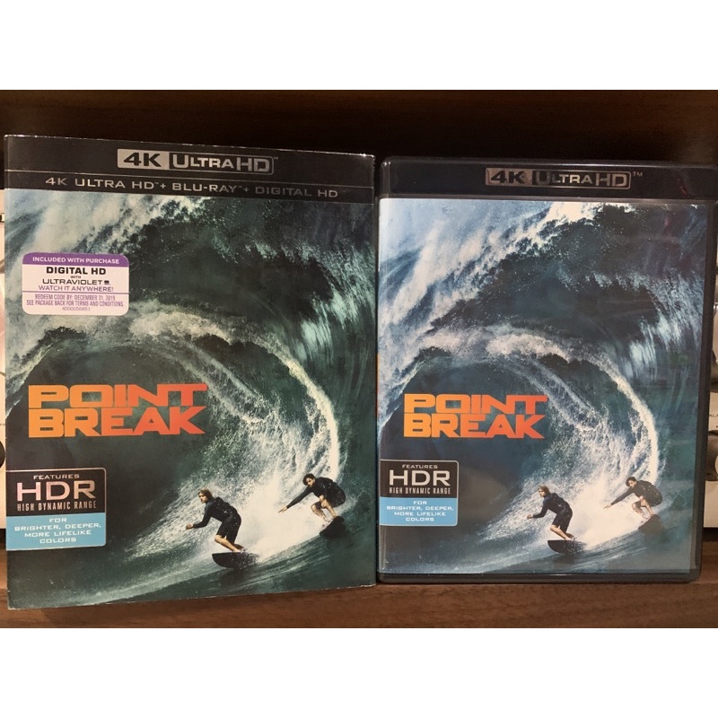 4k ultra hd + blu-ray แท้ เรื่อง : Point Break | Shopee Thailand