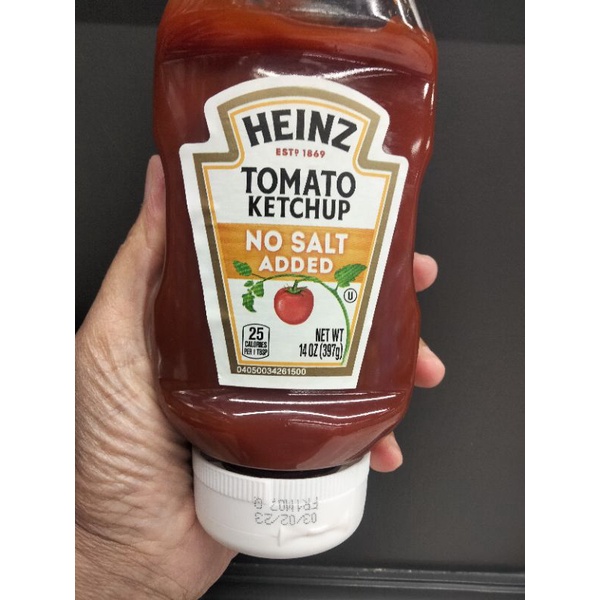 Heinz Tomato Ketchup No Salt Added ซอสมะเขือเทศ สูตรไม่เติมเกลือ ไฮนซ์ ... Heinz Tomato Ketchup No Salt Added ซอสมะเขือเทศ สูตรไม่เติมเกลือ ไฮนซ์ ...