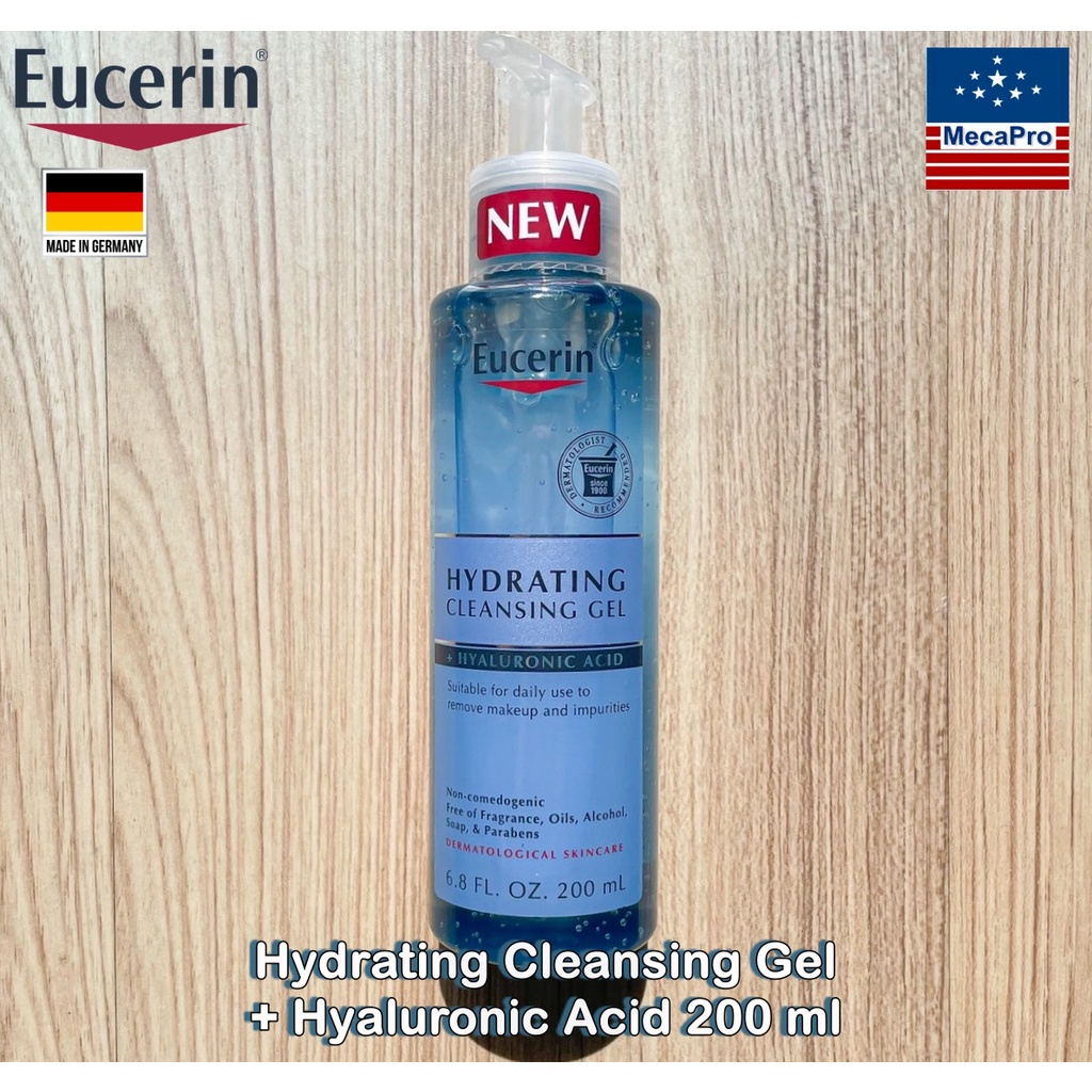 Eucerin® Hydrating Cleansing Gel + Hyaluronic Acid 200 ml ยูเซอรีน ไฮเด ... Eucerin® Hydrating Cleansing Gel + Hyaluronic Acid 200 ml ยูเซอรีน ไฮเด ...
