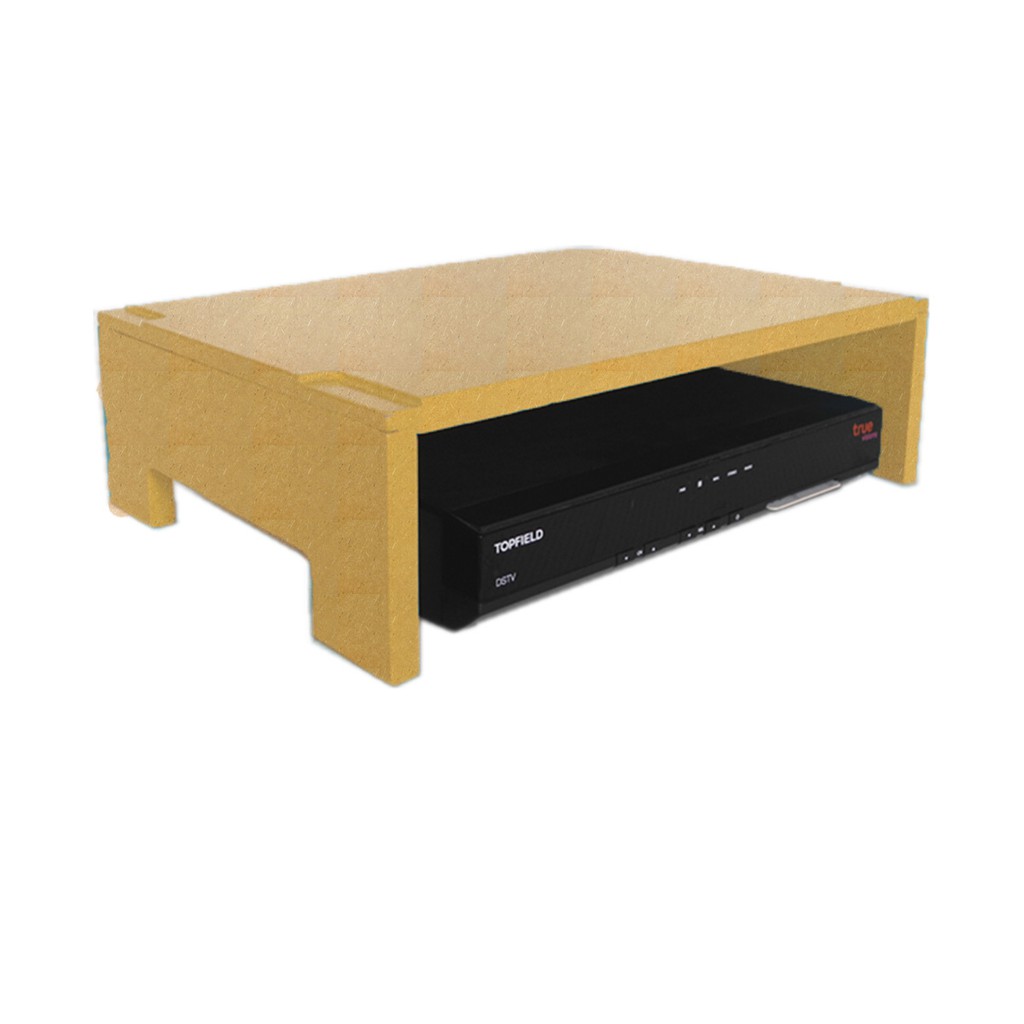 RELUX ชั้นวางเครื่องเล่น กล่องรับสัญญาณ / หิ้งพระ *แขวนได้* ไม้หนา รุ่นเล็ก MS-01 1 ชิ้น ...