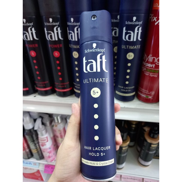 Schwarzkopf taft Ultimate Hair Lacquer hold 5+ ชวาร์สคอฟ ทัฟท์ อัลติเมท ...