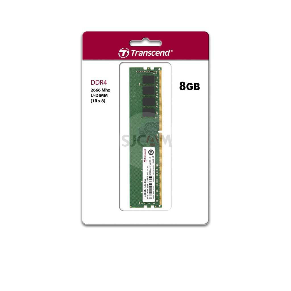 Transcend Ram for PC 8GB:DDR4-2666 U-DIMM Premium Grade -Transcend-รับ ...