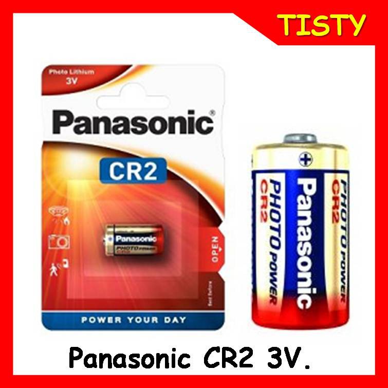 แท้ 100% Panasonic CR2 (3V.) Lithium Battery | Shopee Thailand