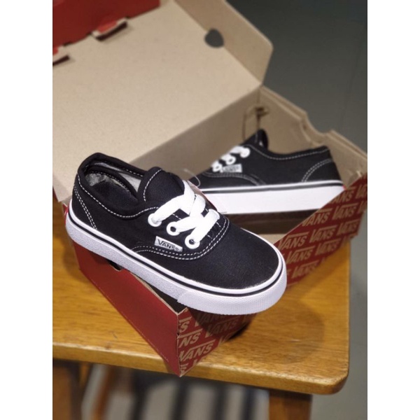 VANS Hitam PUTIH รองเท้าเด็กวัยหัดเดินสําหรับเด็กชายและเด็กหญิงตั้งแต่ ...