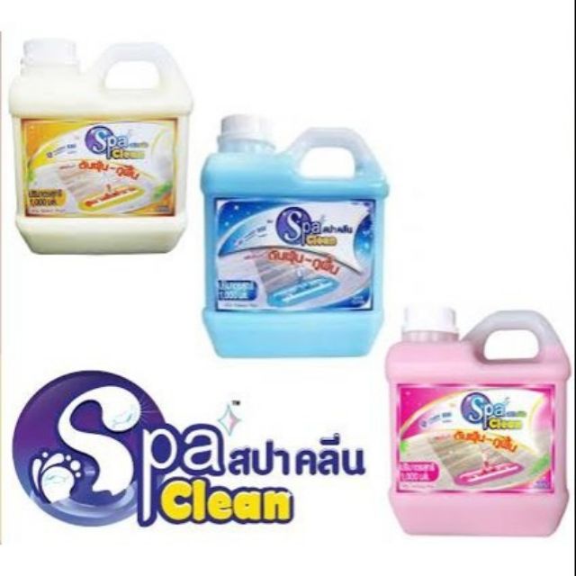 น้ำยาดันฝุ่น ถูพื้น Spaclean สปาคลีน 1000มล. | Shopee Thailand