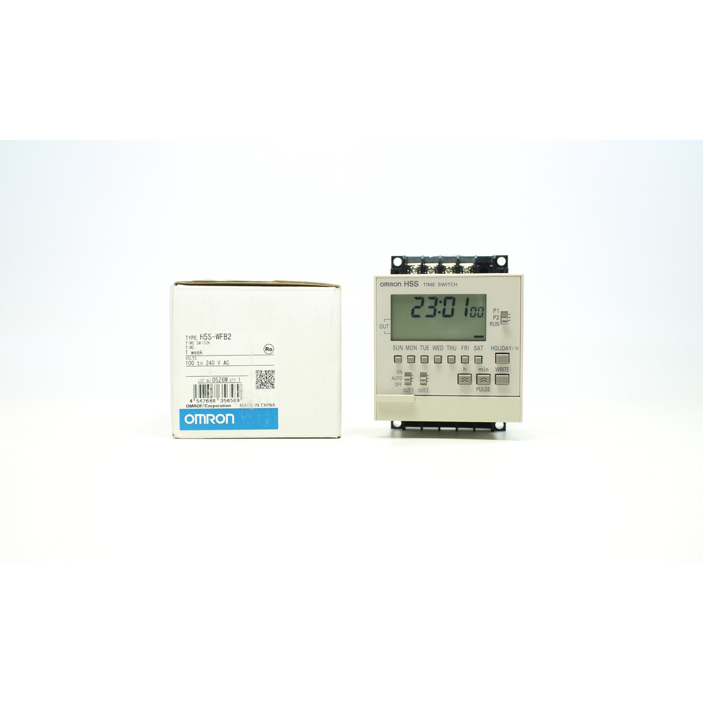 H5S-WFB2 OMRON H5S-WFB2 TIMER H5S-WFB2 Digital Weekly Timer รุ่น H5S ไทม์เมอร์ตั้งเวลา OMRON H5S ...