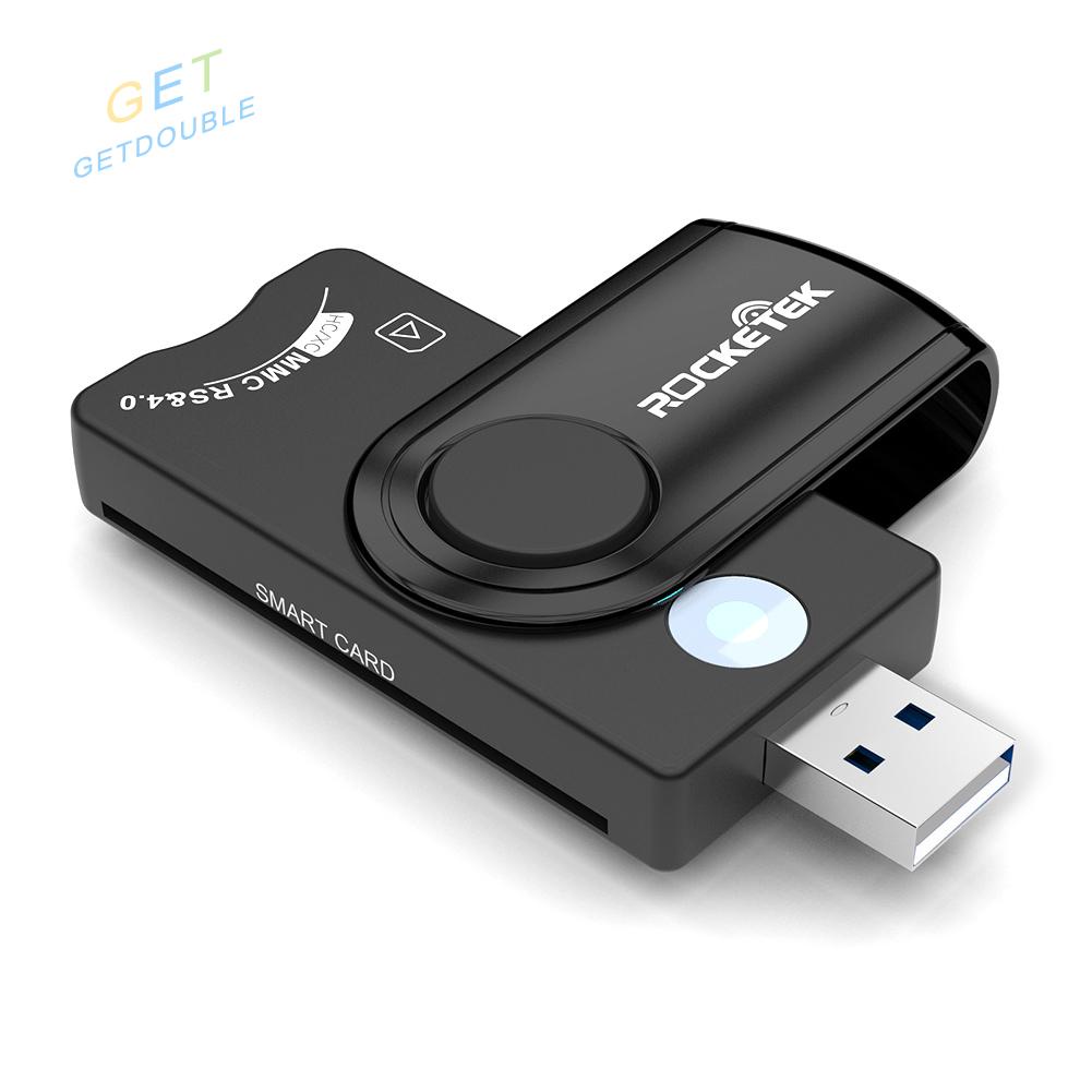 Getdouble Rocketek Cr310 Tf Sim อะแดปเตอร์การ์ดรีดเดอร์ Usb2.0 | Shopee Thailand