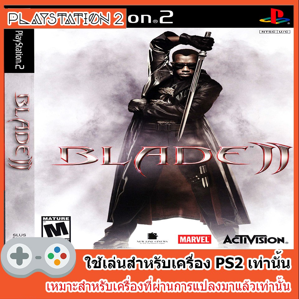 แผ่นเกมส์ PS2 - Blade II [USA] | Shopee Thailand