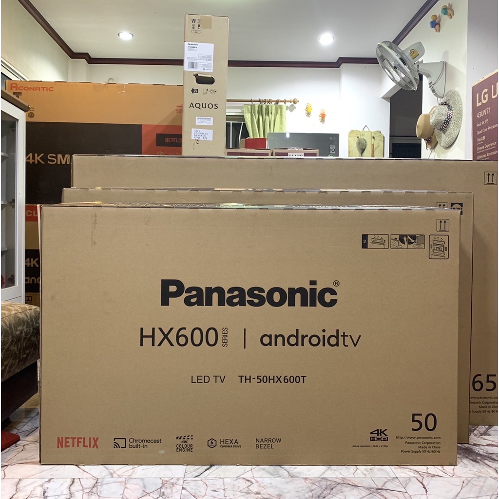TV Panasonic 50 นิ้ว Android 10 รุ่นTH-50HX600T รุ่นใหม่ปี 2020 ...