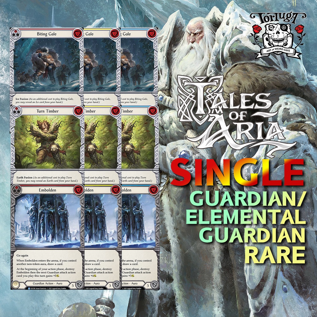 Elemental Guardian Rare | ELE-U | Flesh and Blood TCG Single | การ์ดแร ...