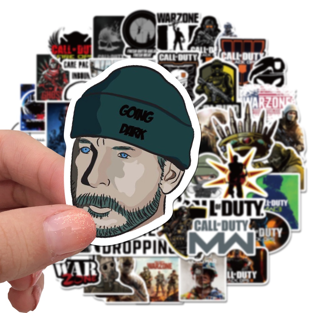 💥พร้อมส่ง💥call of duty sticker สติกเกอร์กันน้ำรูปแบบที่แตกต่างกัน 50 ...