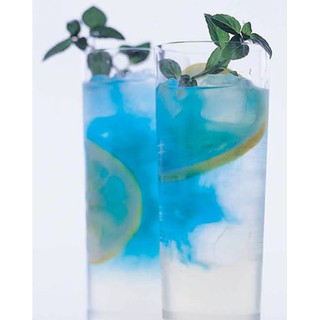 ไซรัปกลิ่นทับทิม น้ำเชื่อมกลิ่นทับทิม สีฟ้า ตรายูซ่า Grenadine Blue ...