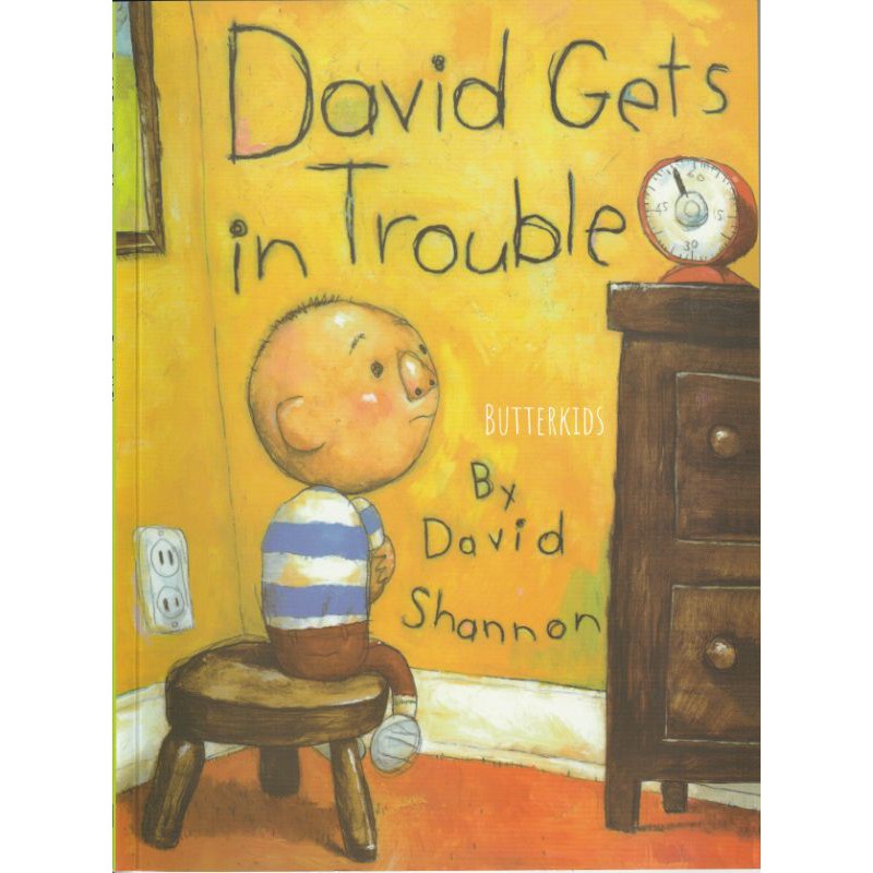 มือ1 David Gets in Trouble หนังสือ นิทาน เด็ก ภาษาอังกฤษ | Shopee Thailand
